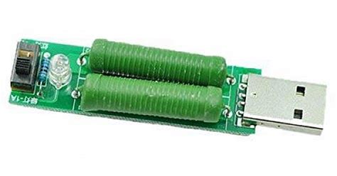 USB Charging Discharge Resistance Current Detection Load Tester