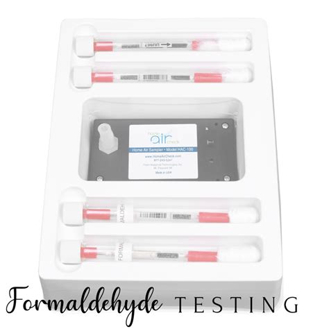 Formaldehyde Testing Healthy House On The Block