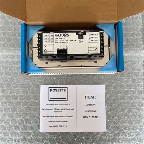Lutron Grafik Eye Grx 3106 Ce New Box Opened Rosette Electrical