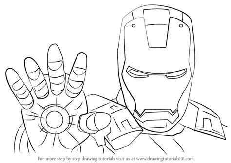 How To Draw Iron Man Face Iron Man Step By Step