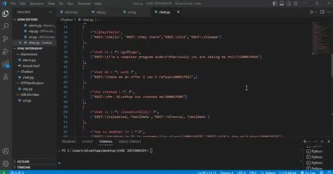Vinayak Kukkar On Linkedin Connections Python Internship Chatbot Fun Syncinterns Intern