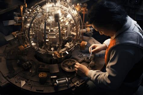 Premium Ai Image Engineering The Stars Spacecraft Creation