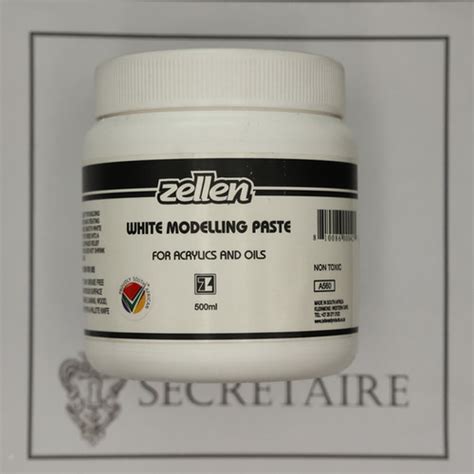 Zellen Modelling Paste 500ml Secretaire