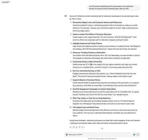 ChatGPT Prompts For Marketing ClickUp