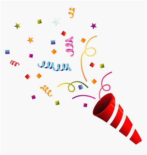Happy Birthday Confetti Clip Art
