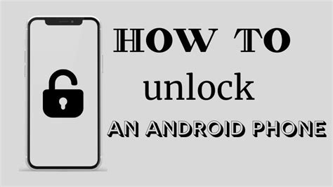 How To Unlock An Android Phone When You Forget Password
