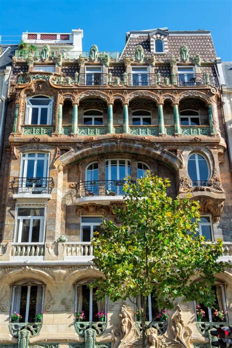 Art Nouveau Architecture A Dance Of Flowers And Curves