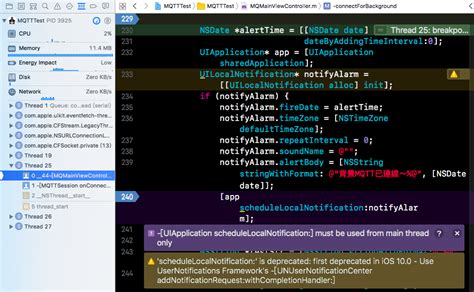 Xcode 主線程檢查器 Main Thread Checker 逍遙文工作室