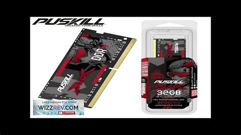 Puskill Ddr4 Ddr3l Memoria Ram Notebook 32gb 16gb 8gb 4gb 3200 2666 Review
