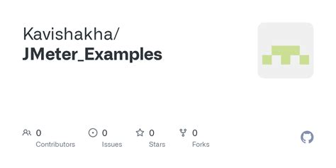 GitHub Kavishakha JMeter Examples