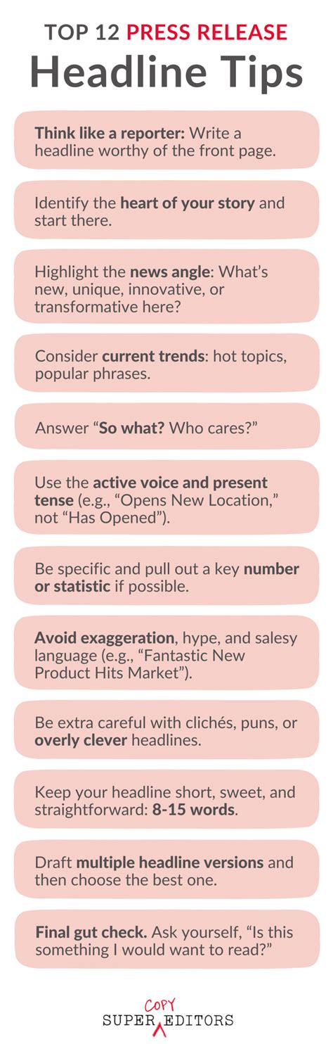 Expert Tips For Writing A Press Release That Gets You Noticed