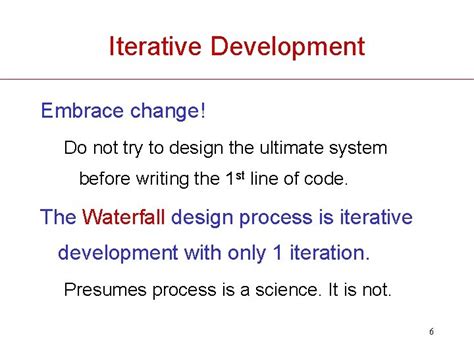 1 Introduction Iterative Development The Unified Process Objectives