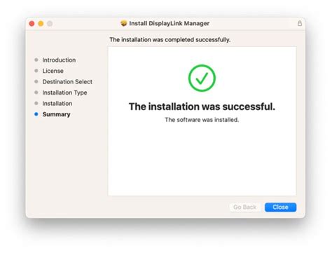 There Should Be A Pop Up Request From The DisplayLink Manager Application To Allow The