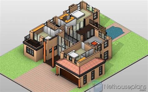 400m2 House Plans Modern Two Storey House Designs