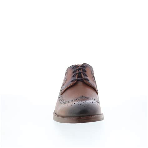 Rockport Kenton Wingtip Mens Brown Wide Oxfords Wingtip And Brogue Shoes