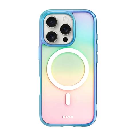 Funda Para IPhone 16 Pro Holo MagSafe Azul De Laut K Tuin