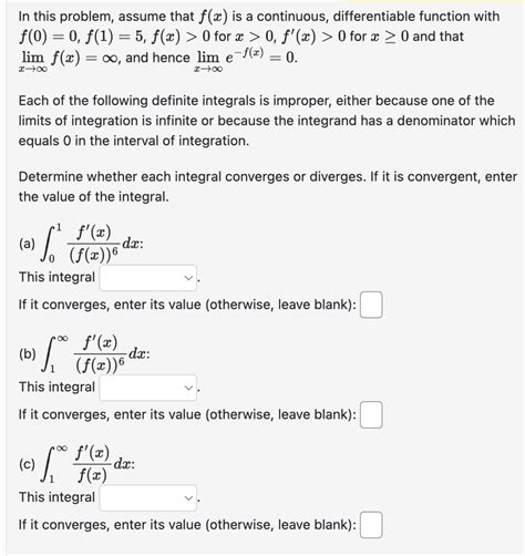 Solved In This Problem Assume That F X Is A Continuous Chegg