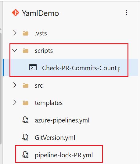 Git Azure Devops Repos Limit Or Block Pr By Number Of Commits Stack Overflow