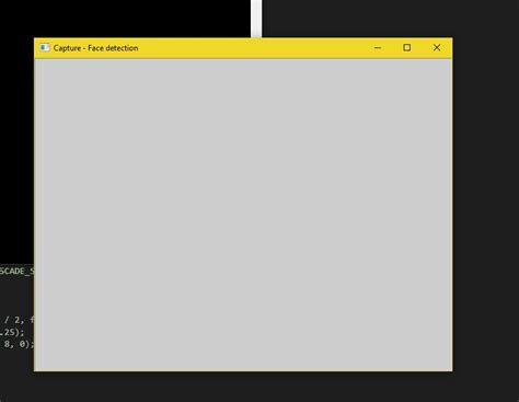C Opencv Shows Gray Window Face Detection Example Stack Overflow