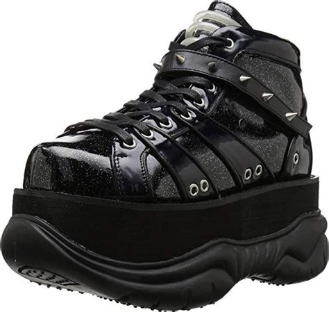 Demonia Neptune 100 Ankle Boot Goth Shoes Platform Shoes Boots
