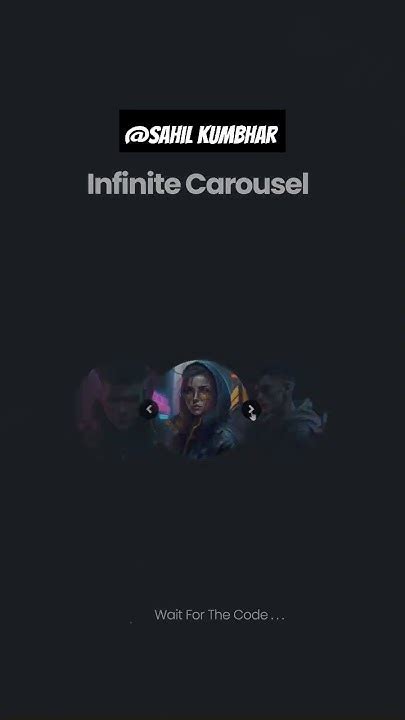 Infinite Carousel Css Coding Buttons Cart Website Frontenddeveloper Webcoding Youtube