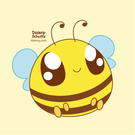 Como Dibujar Una Abeja Kawaii Paso A Paso Dibujos Kawaii