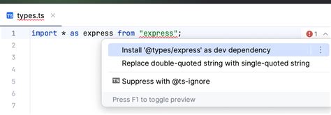 Typescript Intellij Idea 文档