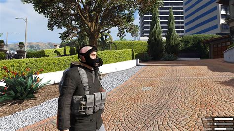 Umbrella Corporation Gas Mask Retexture And More Gta5
