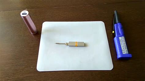 Портативный паяльник с питанием от 18650 Youtube