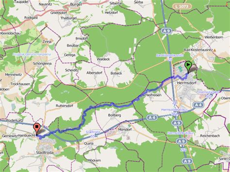 Radtour Zeitzgrund Smigelde