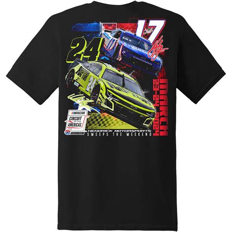 2031 Dual Cota Race Win T Shirt Kyle Larson 17 And William Byron 24