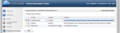 Vcac Property Dictionary Customize Service Requests With Dynamic Menus