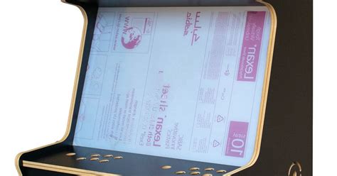 27 Black Bartop Arcade Machine Kit Flat Pack Knockout Arcades