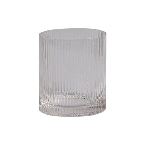 Hire Clear Ripple Whisky Glass For Party