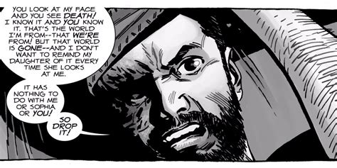 Walking Dead Comic Carl Shot In Eye The Walking Dead Season 6 Episode