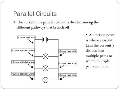 does parallel circuit split voltage