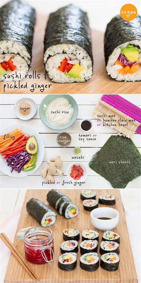 Homemade Sushi Ingredients