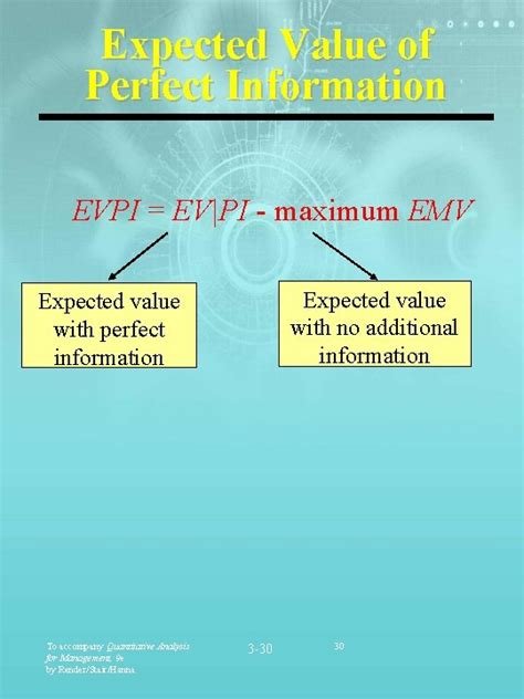 Chapter 3 Decision Analysis Prepared By Lee Revere