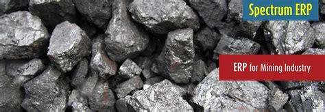 erp for mining industry mining erp software spectrum erp