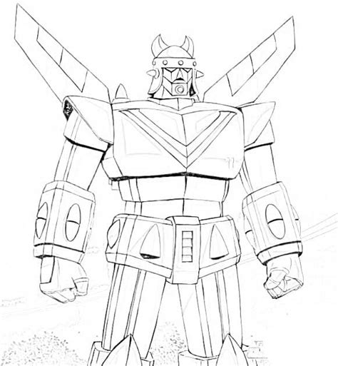 로보트 태권 V 색칠 공부 Kr에서 무료 색칠 공부