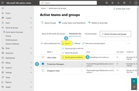 Office 365 Export Distribution List Members To Csv Using Powershell Sharepoint Diary