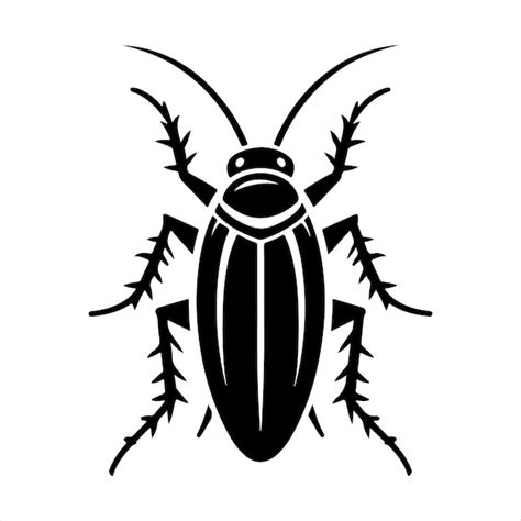 A Cockroach Vector Art Illustration Premium Ai Generated Vector