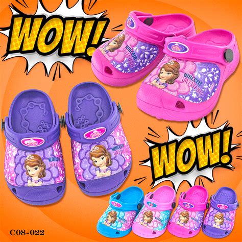 Aera X Sofia รองเท้าเด็กสวมหัวโต โซเฟีย C08 22 Shopee Thailand