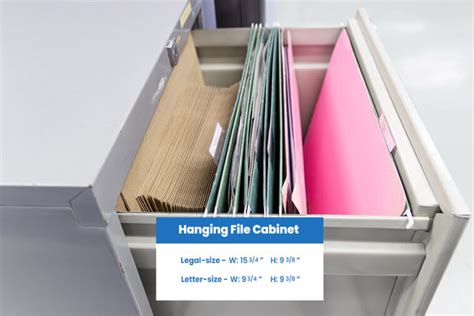 File Cabinet Dimensions Types Sizes