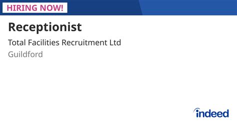 Receptionist Guildford Gu2
