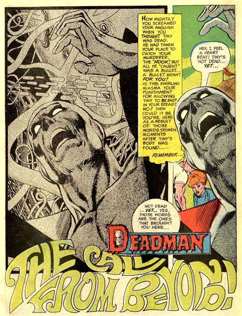 Deadman In Strange Adventures Vol 1 213 Art By Neal Adams Strange