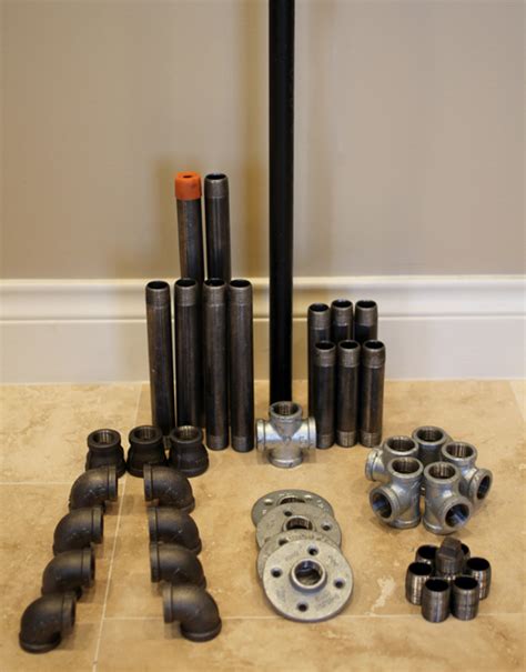 How To Make An Industrial Pipe Floor Lamp How About Orange