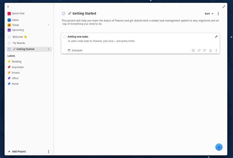 Planner A Beautiful Open Source Task Management App Wiredgorilla