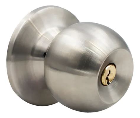 Cerradura Pomo Tubular Para Recámaraentrada Principal Níquel
