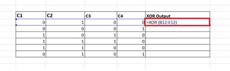 Excel Xor Function Exclusive Or Made Simple Free Online Tutorial